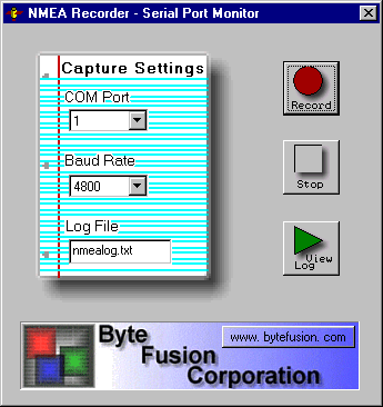 NMEARecorder - NMEA Serial Port Capture Tool