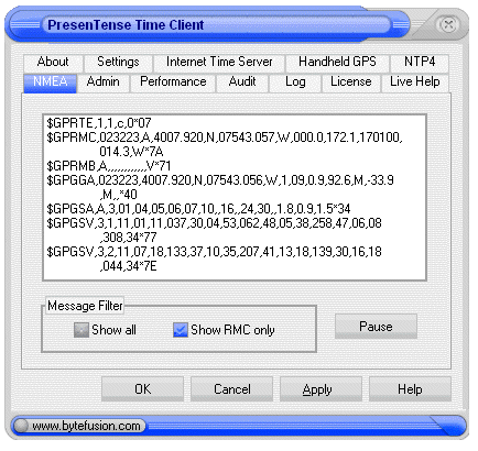 PresenTense Time Client