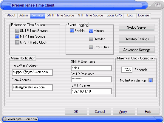 PresenTense Time Client